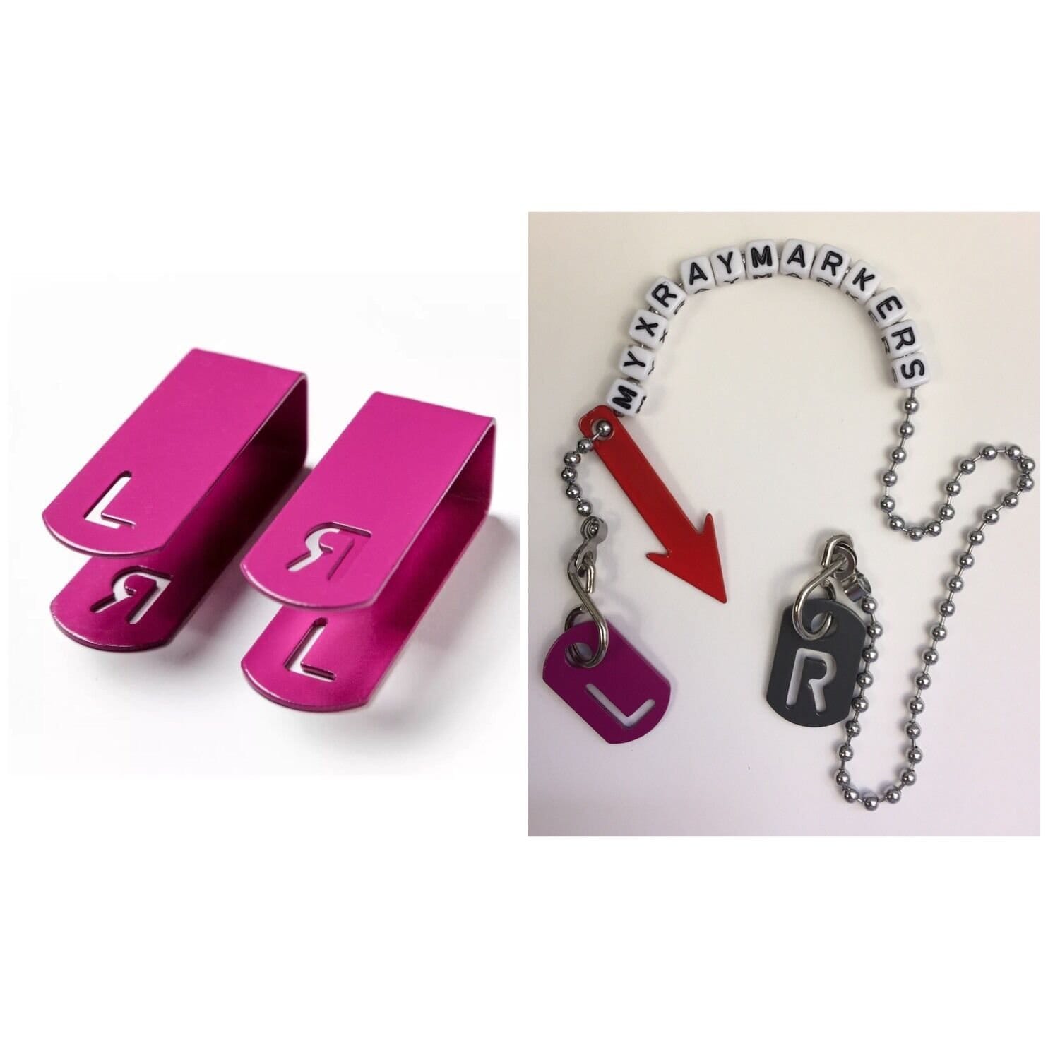 RADIOGRAPHERS SET. X-ray Tablet Markers and Pair of Clip Markers Choice ...