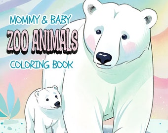 ZOO Coloring Book for Kids - Etsy