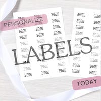Scallop Frame Clip Art Labels, Star Label Printable Frames (instant ...