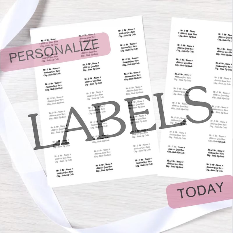 Printable Labels - Etsy