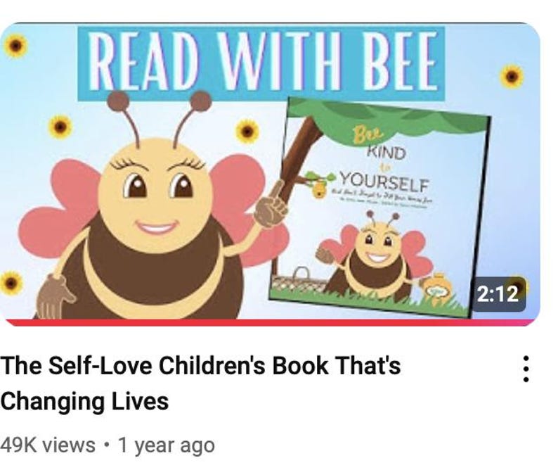 Social Emotional Learning Lesson Plan Bee Kind to Yourself Book Self ...