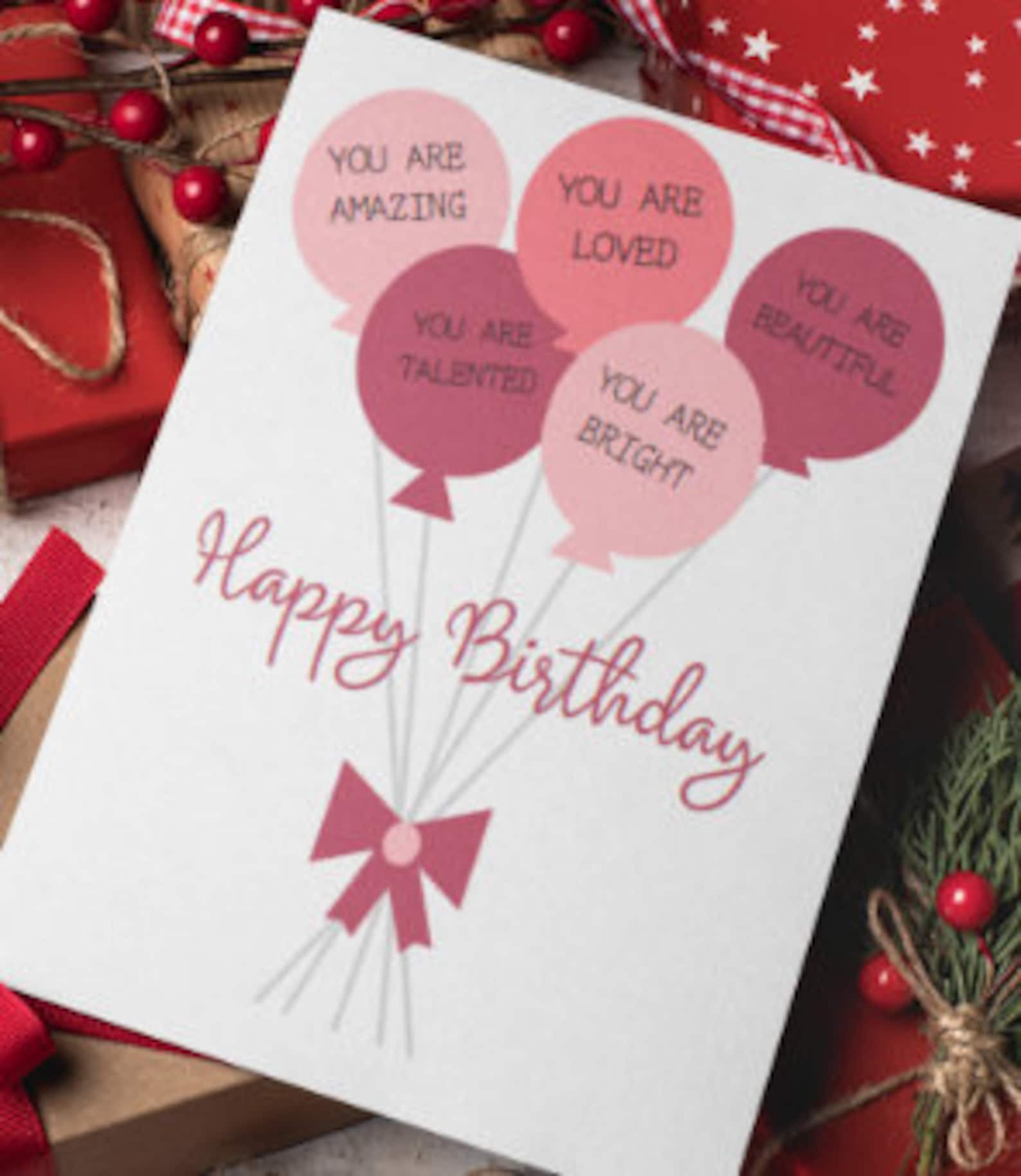 Happy Birthday Card. Birthday Card Printable. Birthday Cards. Printable ...