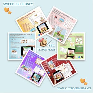 SEL Lesson Plan for Kids | Anxiety Book Integration | Bee Themed ...