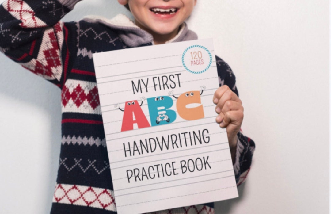 Kindergarten Handwriting Workbook: Printable ABC Practice Book (digital ...