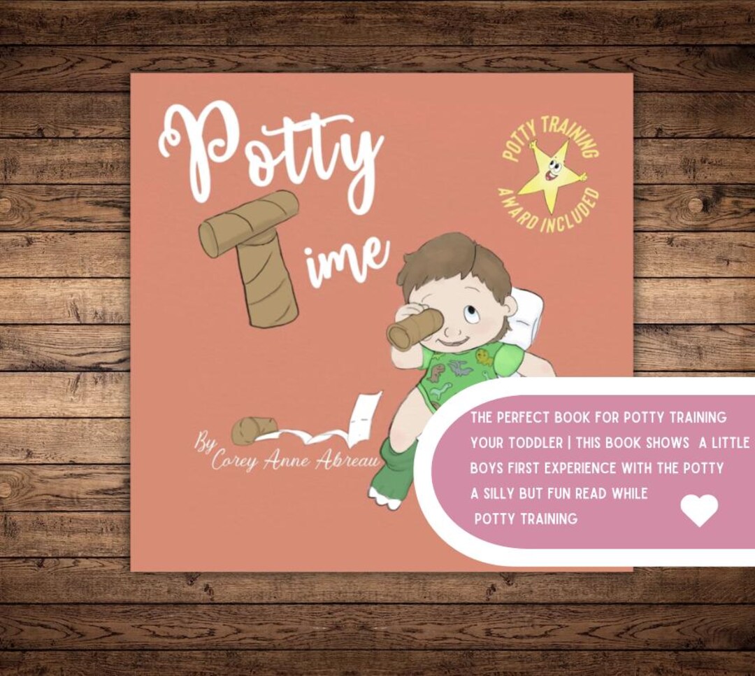 Potty Time Book Potty Time Fun Storybook for Toddlers Book Potty ...