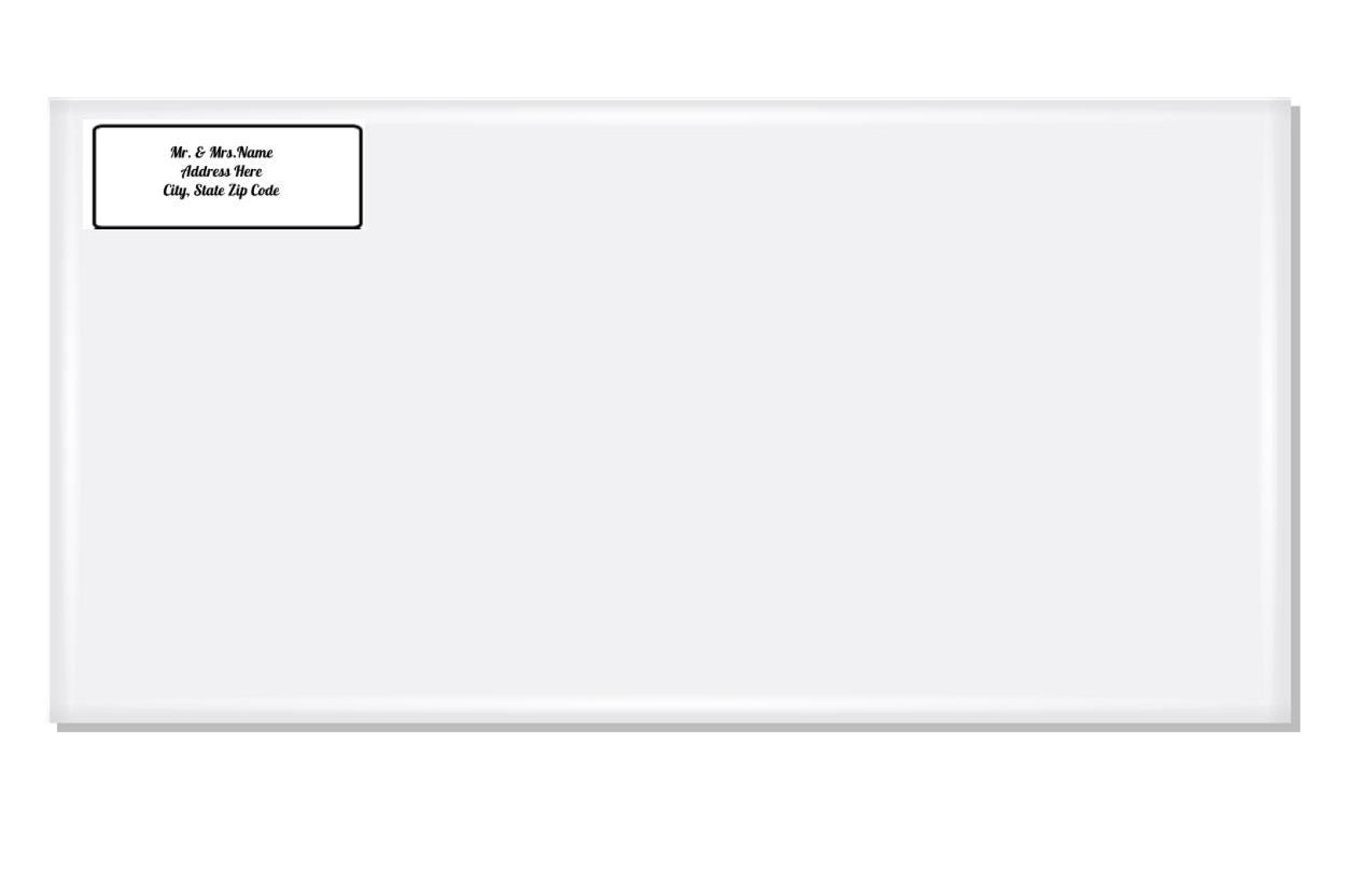 Customizable Black Border Label Template | Organize & Decorate in Style ...