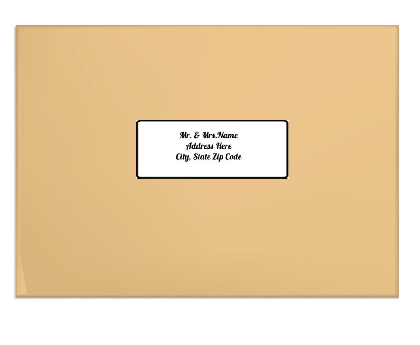 Customizable Black Border Label Template | Organize & Decorate in Style ...