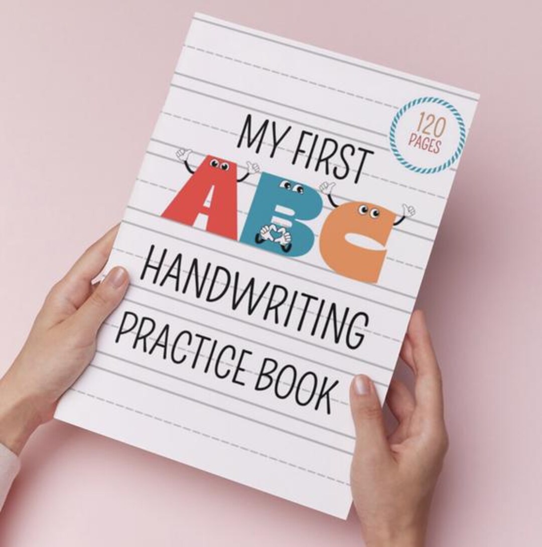 Practice Handwriting Workbook | Kindergarten Writing Paper | Printable ...