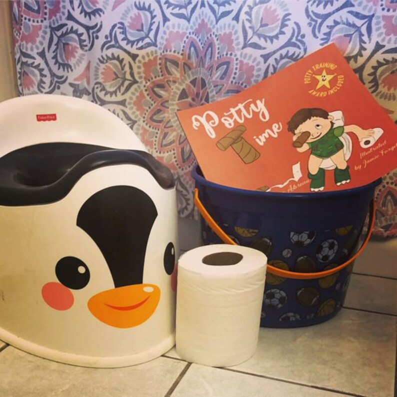 Potty Time Book Potty Time Fun Storybook for Toddlers Book Potty ...