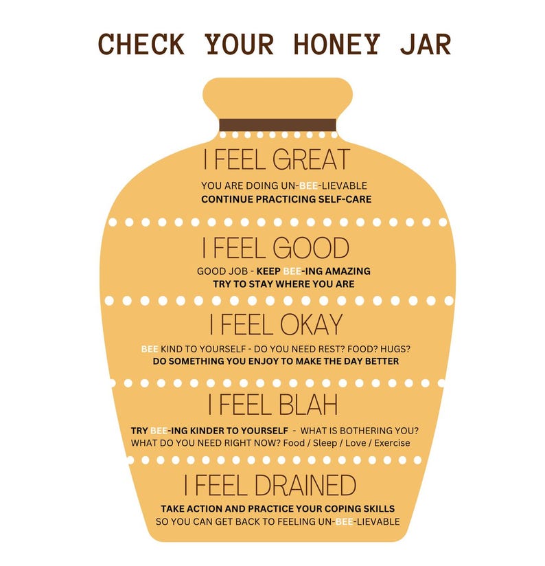 Social Emotional Learning Lesson Plan Bee Kind to Yourself Book Self ...