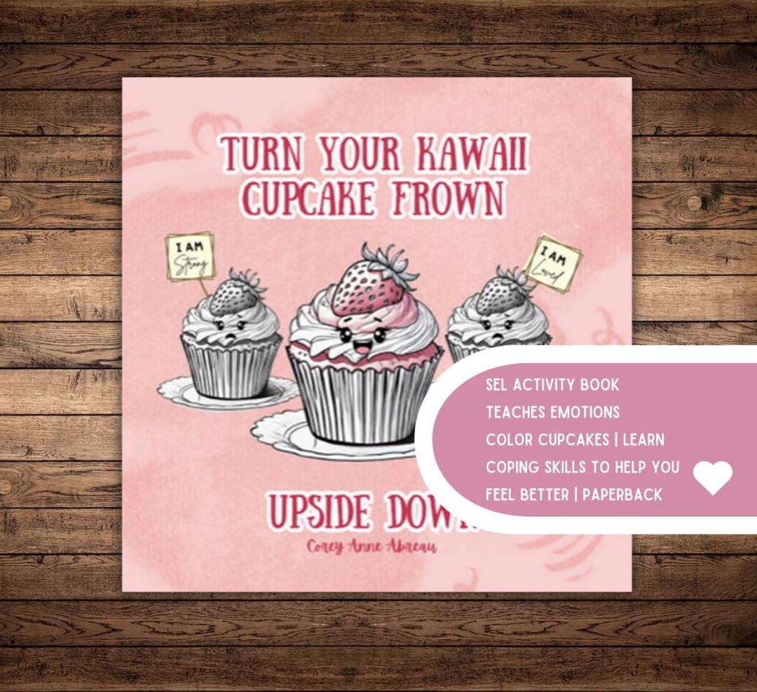 Cupcake Emotions Activity Book: Social Emotional Learning for Kids - Etsy