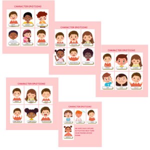 Whimsical Kawaii Cupcake Emotions Workbook | Printable Kids Feelings ...