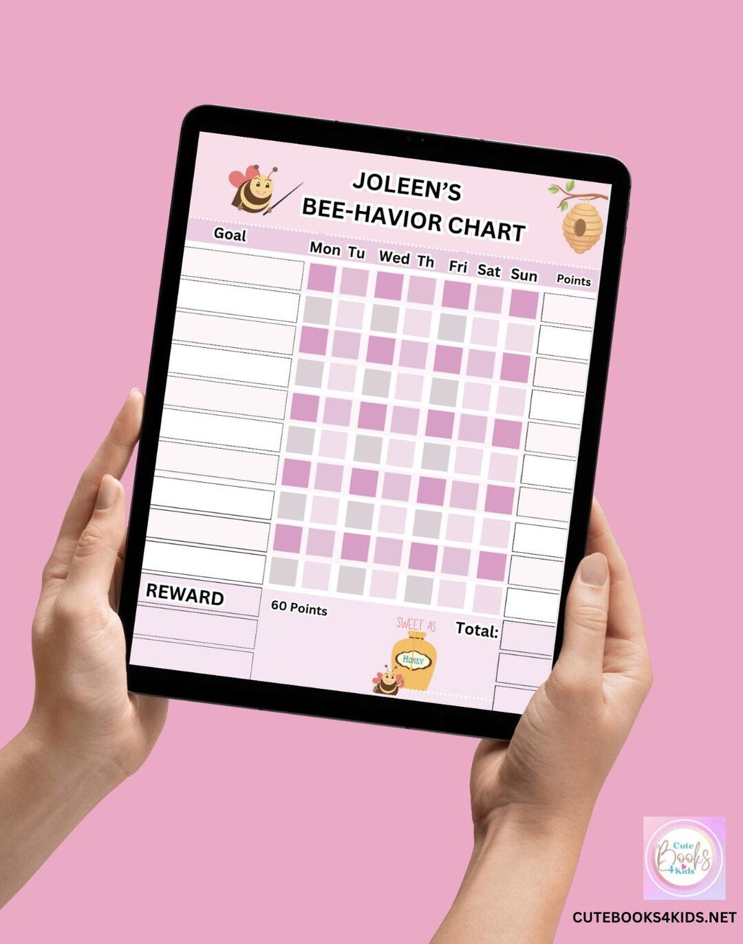 Behavior Chart for Kids Bee-havior Chart Bee-havior Chart for Kids ...