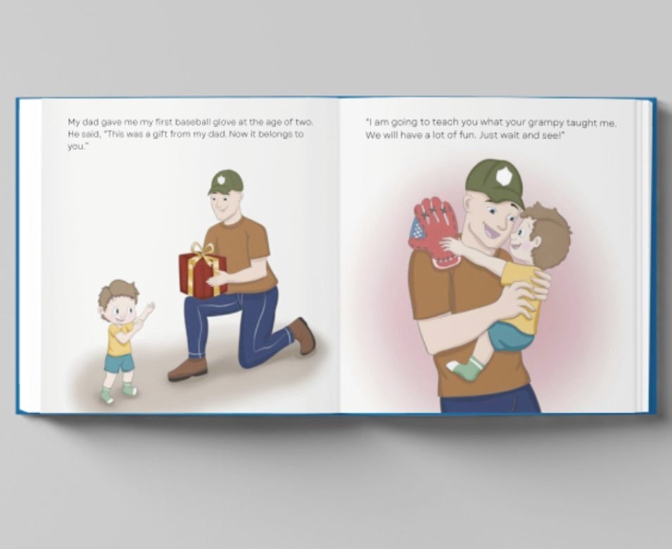 My First Baseball Game Book Digital Children's Book Digital Children's ...