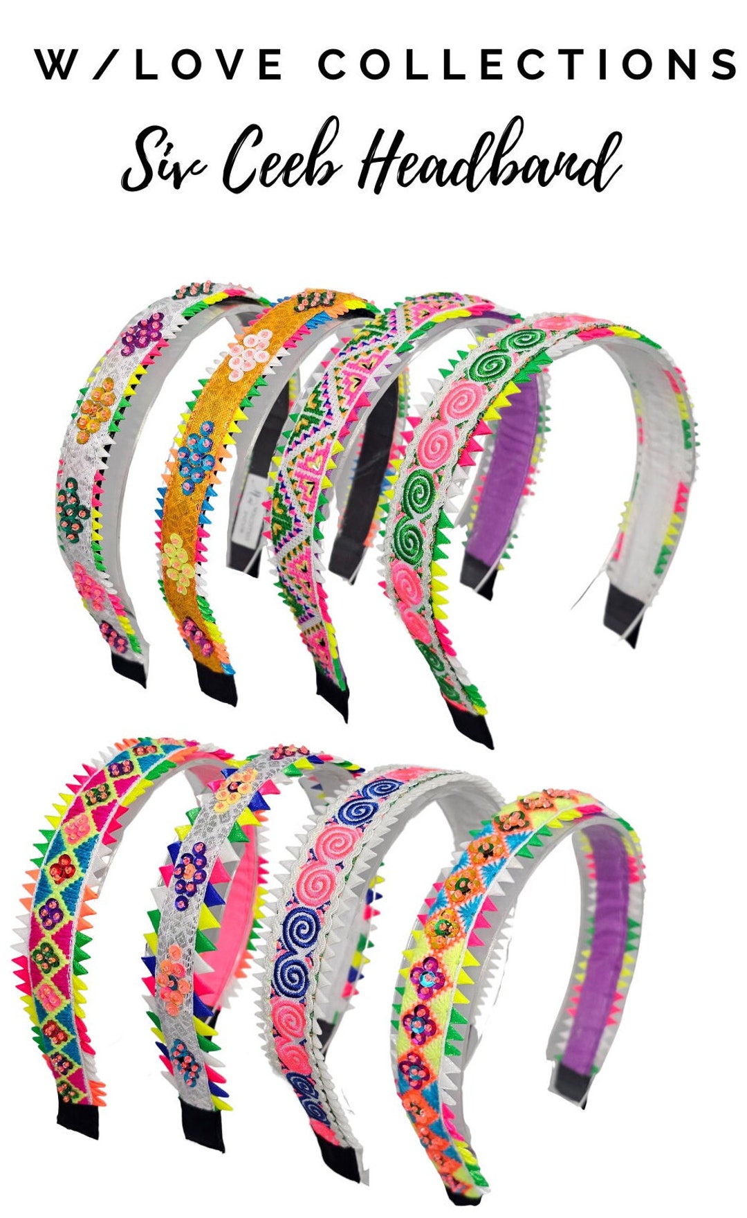 Hmong Headband Siv Ceeb Trim Hair Accessory - Etsy