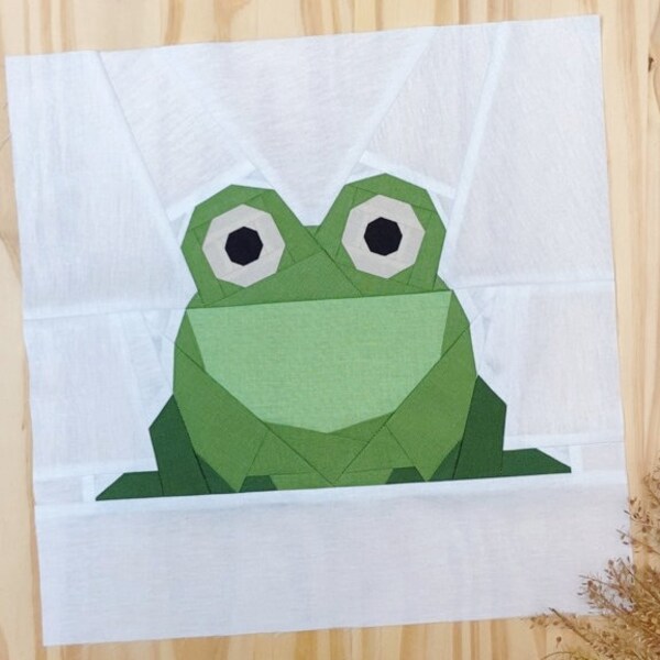 Frog Quilt Pattern - Etsy