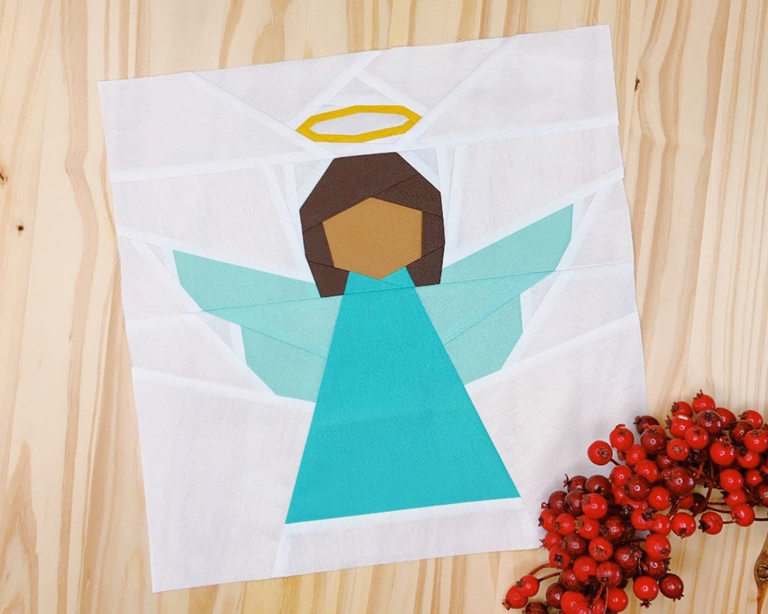 Angel Quilt Pattern Christmas Quilt Pattern Digital PDF Download 12 ...