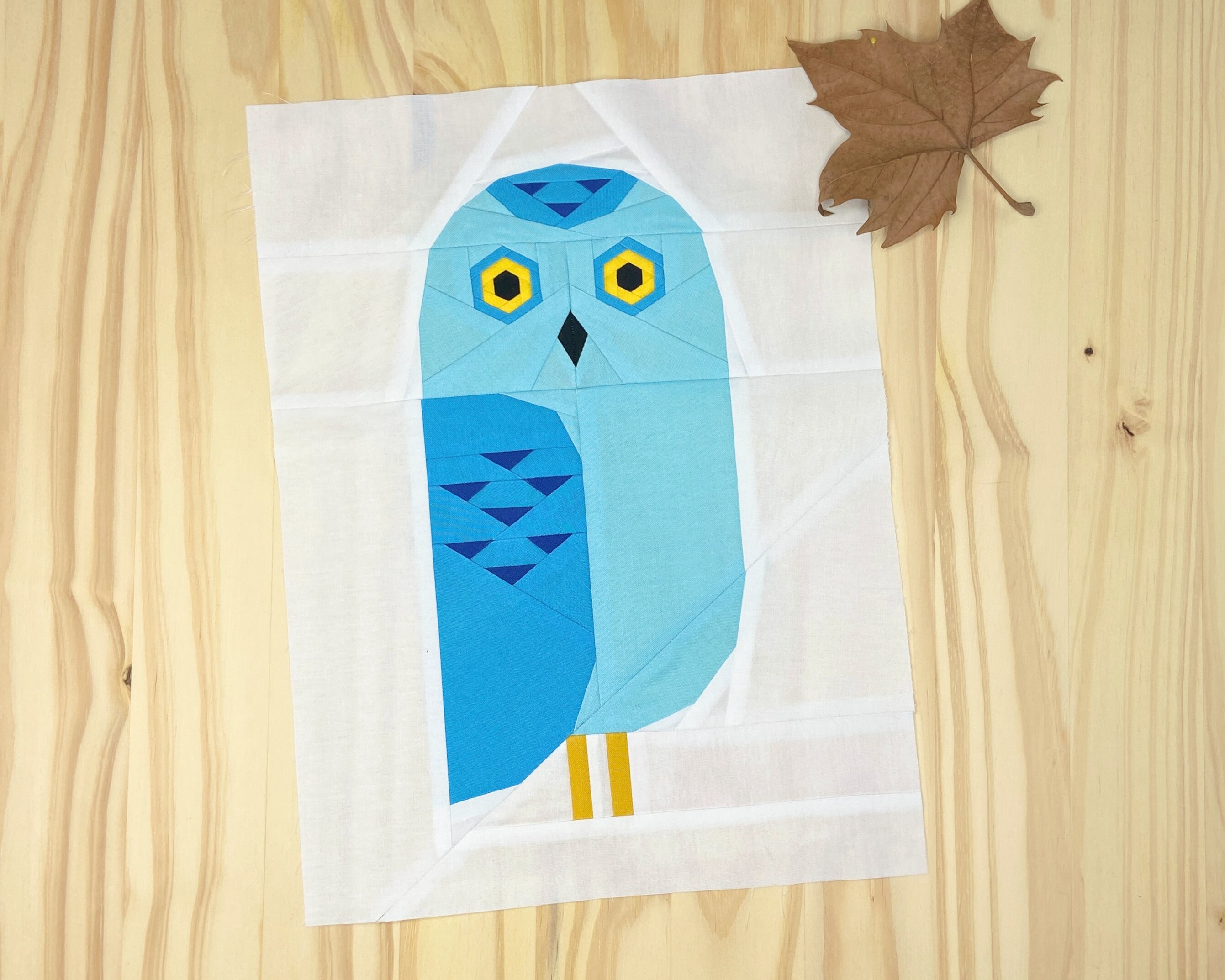 Owls Foundation Paper Piecing Patterns FPP Quilt Blocks | Etsy