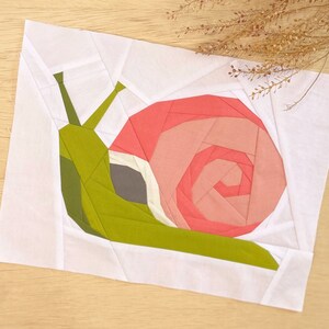 Snail Quilt Pattern | Garden Quilt Pattern | Digital PDF Download ...