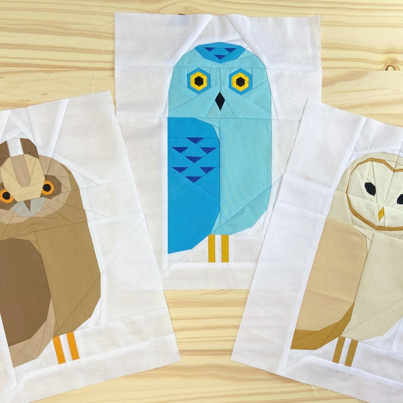 Owl Quilt Pattern - Etsy
