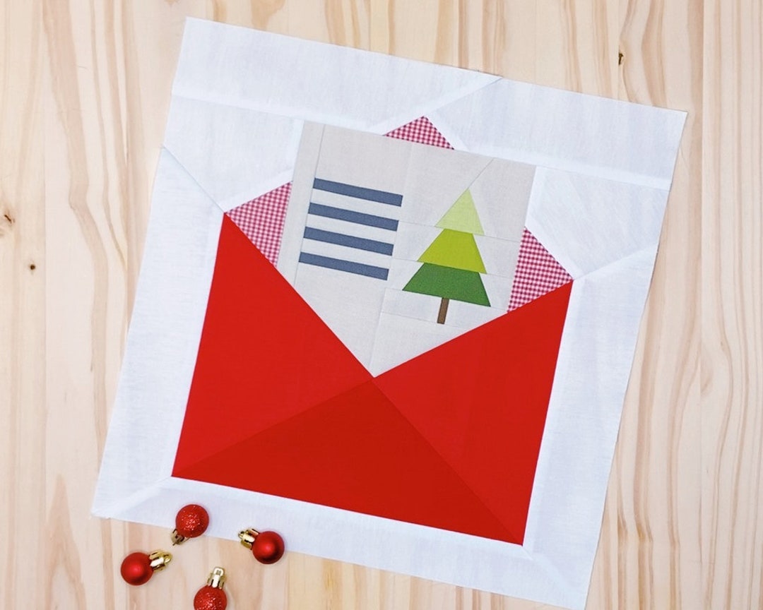 Letter to Santa Quilt Pattern Christmas Quilt Pattern PDF Digital ...