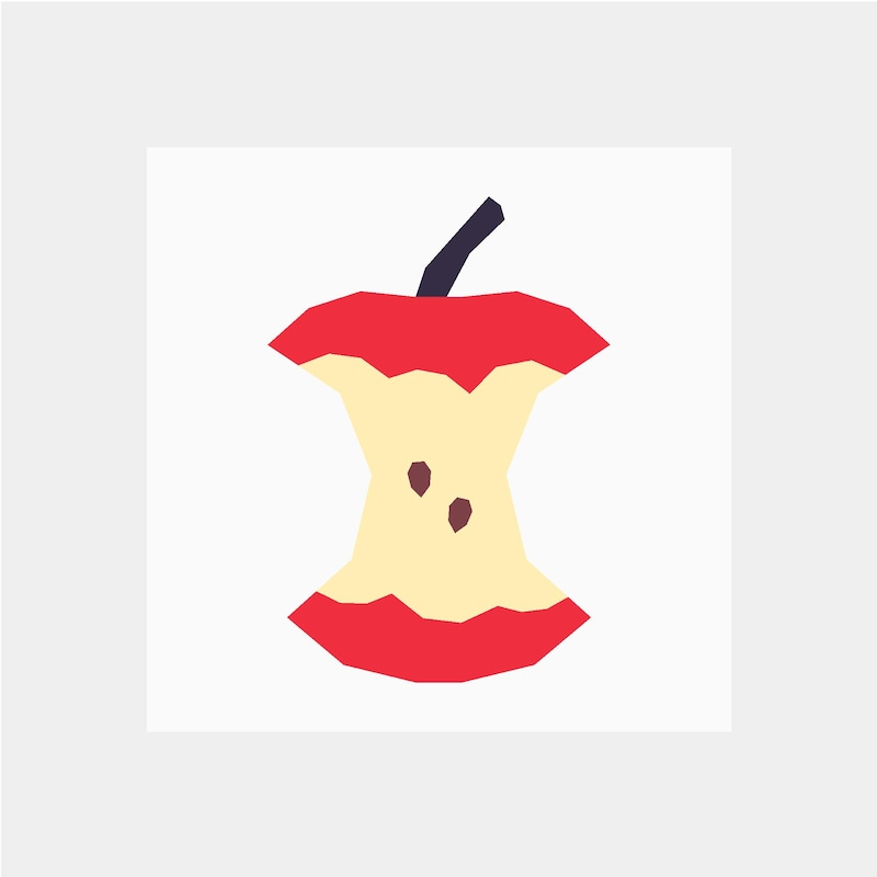 Apple Core - Etsy