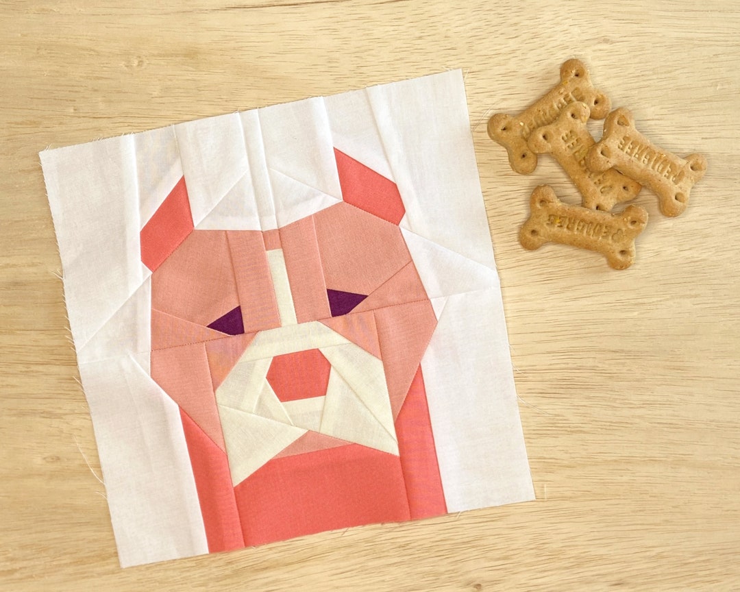 American Pit Bull Quilt Pattern Dog Quilt Pattern PDF - Etsy