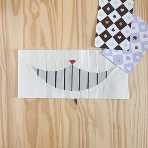 Enigmatic Grin Quilt Pattern Digital PDF Download Foundation Paper ...