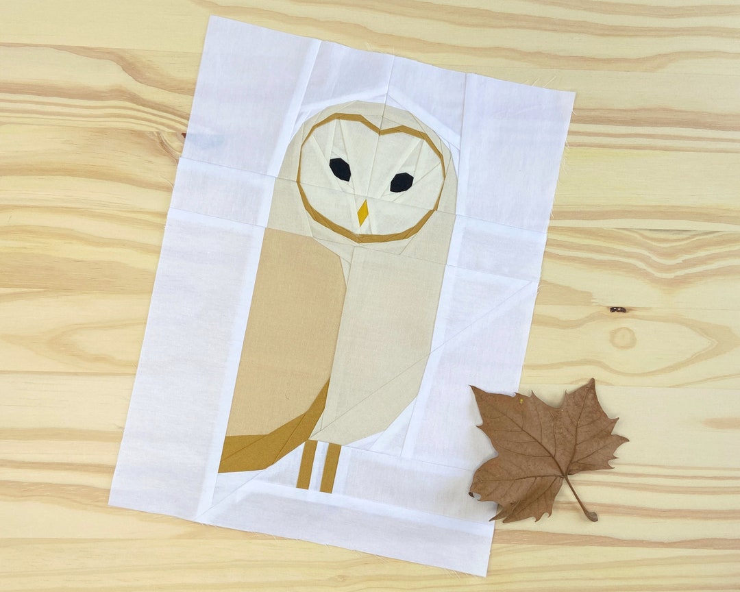 Barn Owl Quilt Pattern Fall Quilt Pattern PDF Digital - Etsy UK