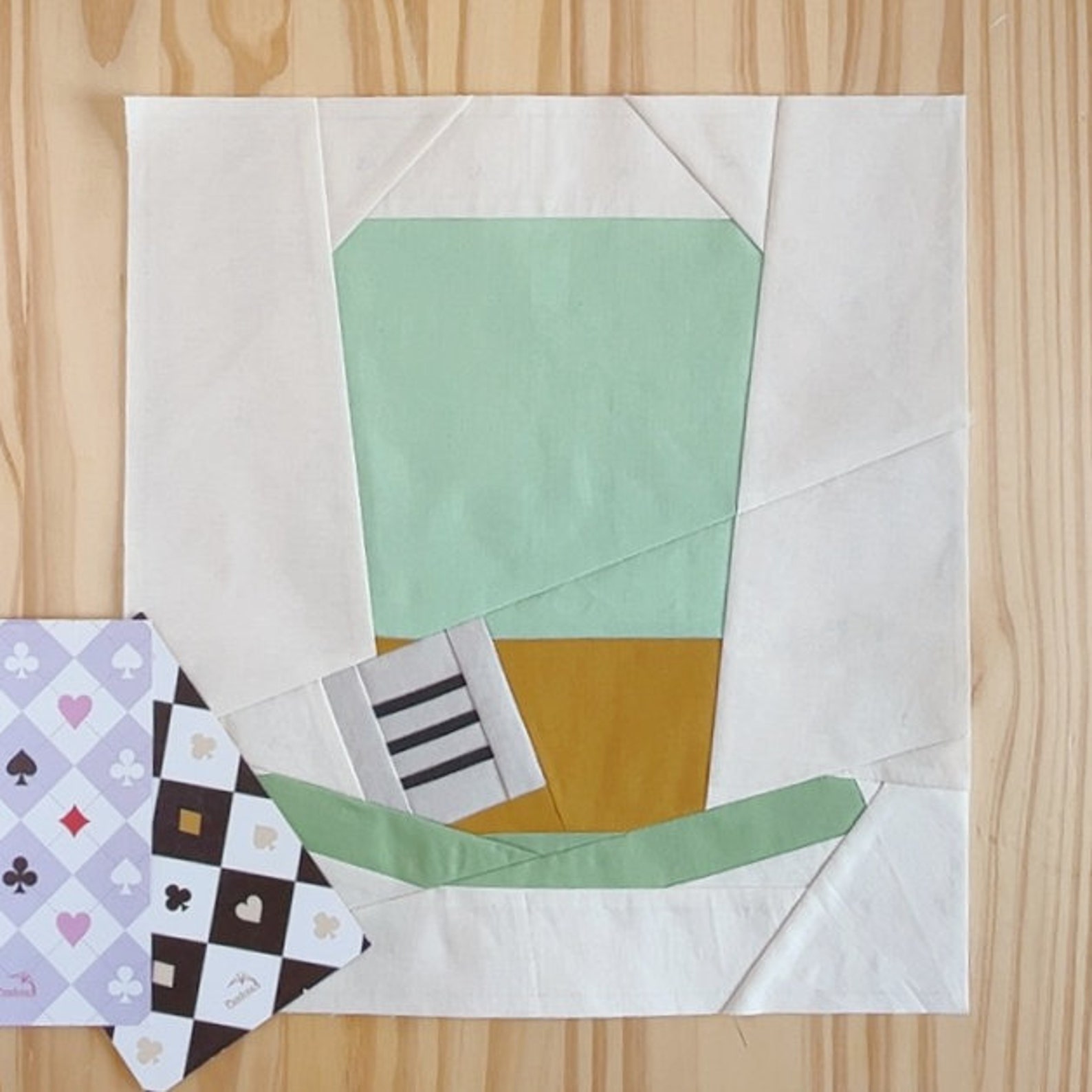Mad Hatter's Magic Quilt Pattern | Digital PDF Download | Foundation ...