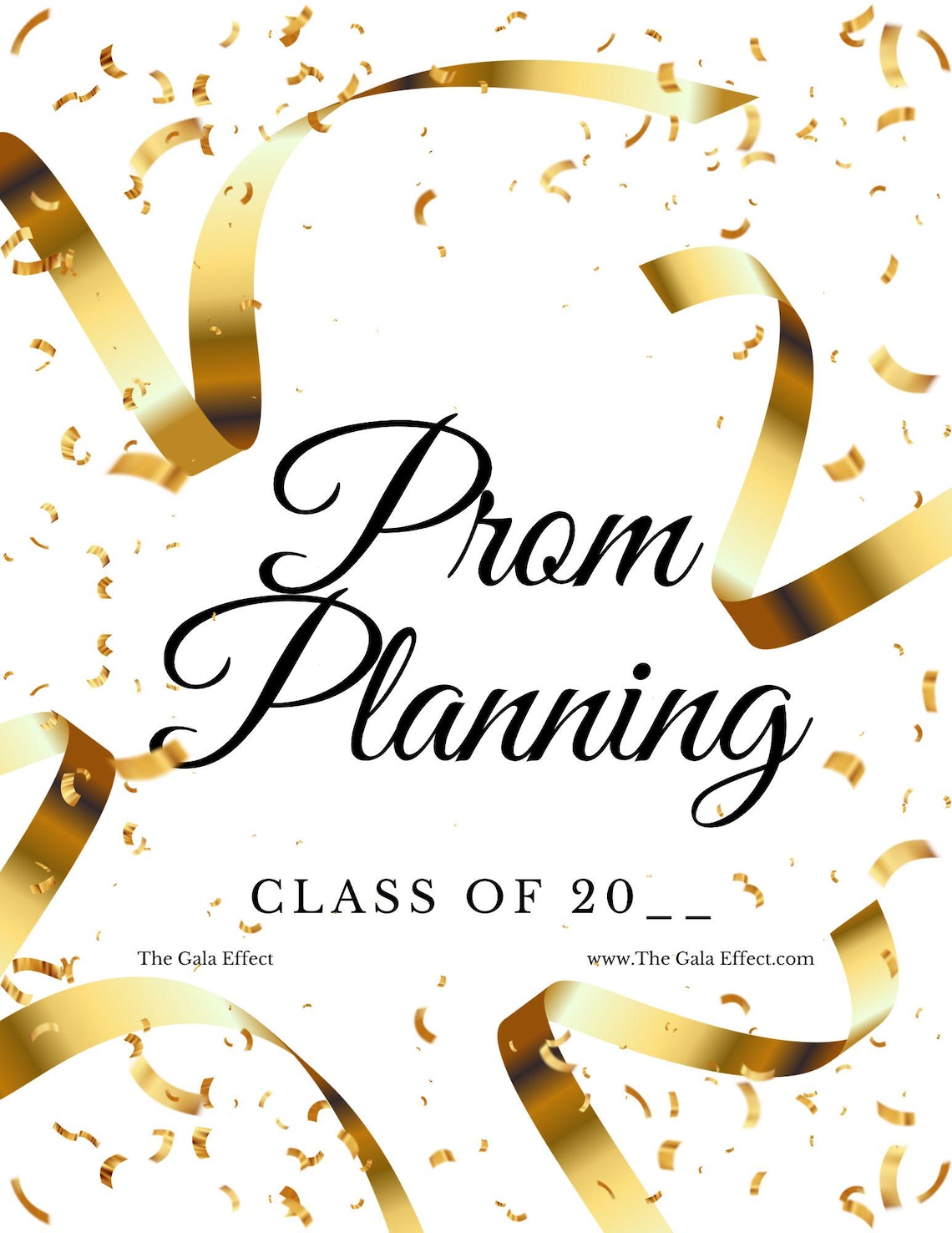 Prom Planner Printable | Prom Checklist | Detailed Prom Guide | Prom ...