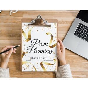 Prom Planner Printable | Prom Checklist | Detailed Prom Guide | Prom ...
