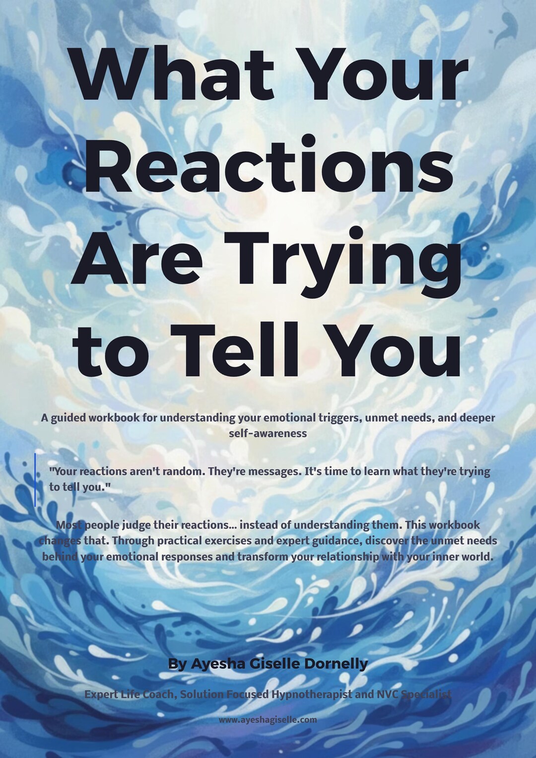 What Your Reactions Are Trying to Tell You Workbook - Etsy
