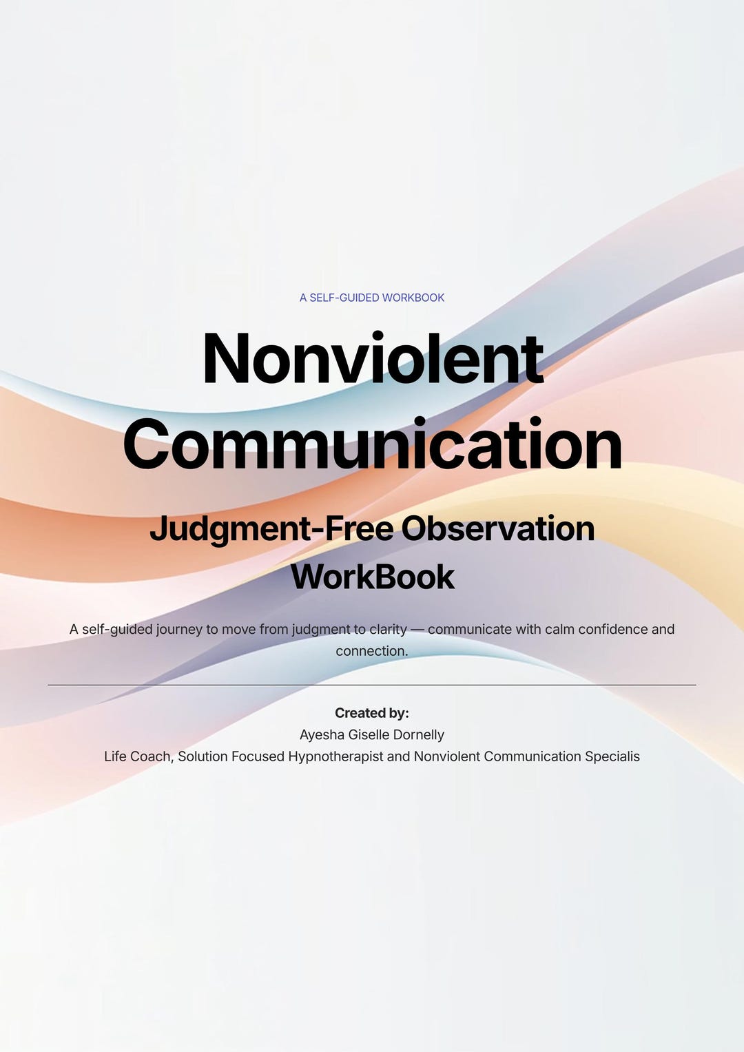 Judgment-free Observation Workbook - Etsy