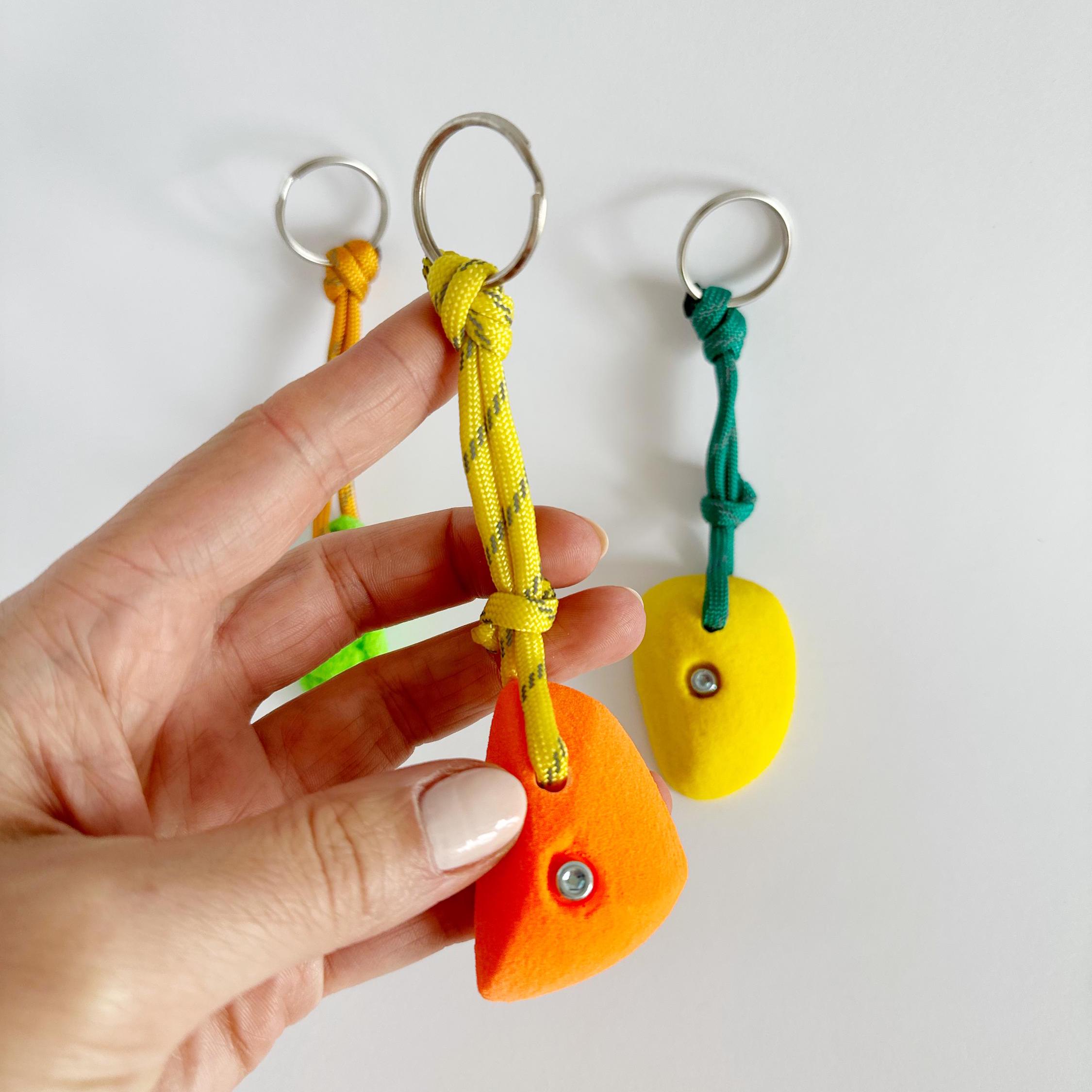 Climbing Keychain, Christmas Gift for Climber, Boulder, Rock Climber ...