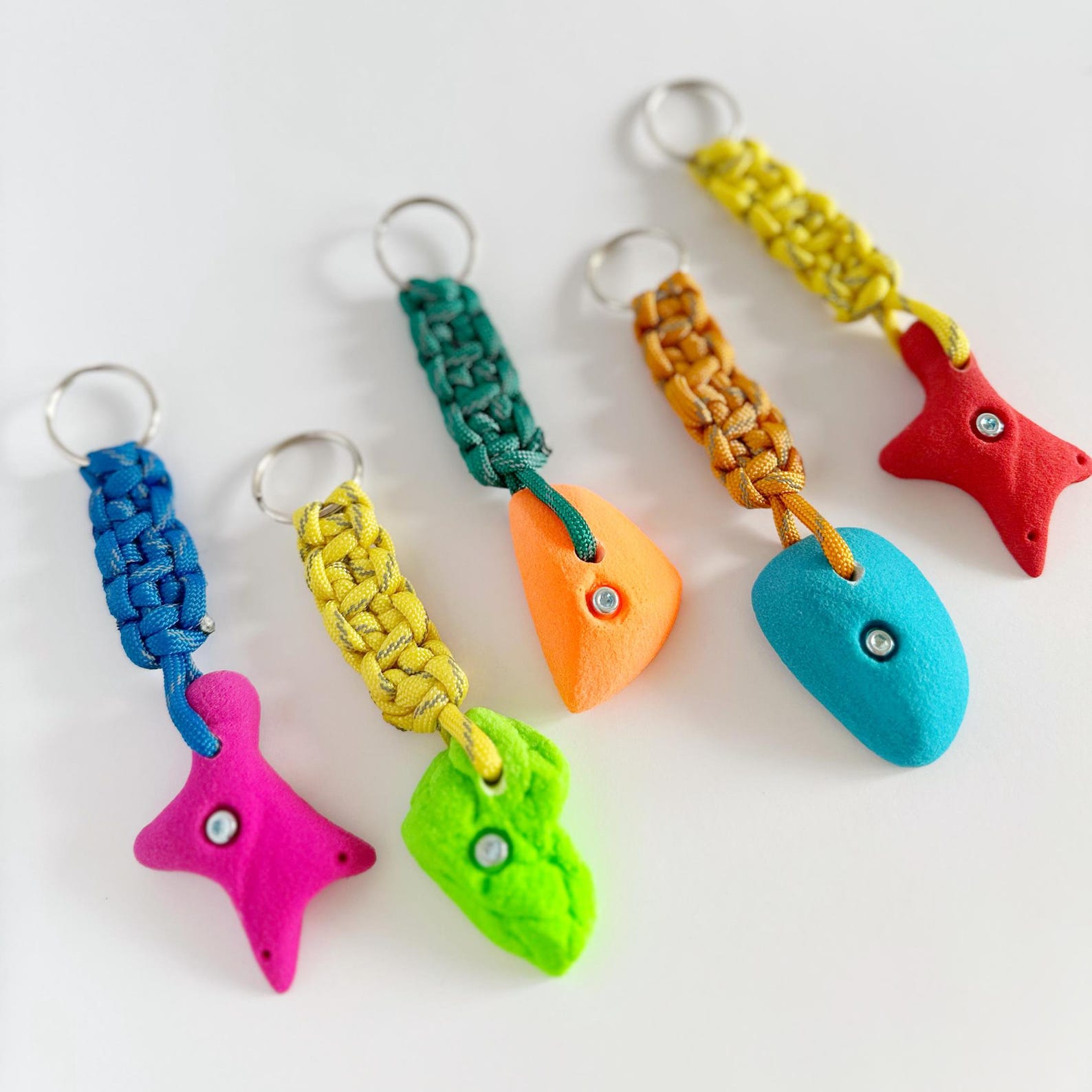 Climbing Keychain, Gift for Climber, Boulder, Rock Climber, Hiking ...