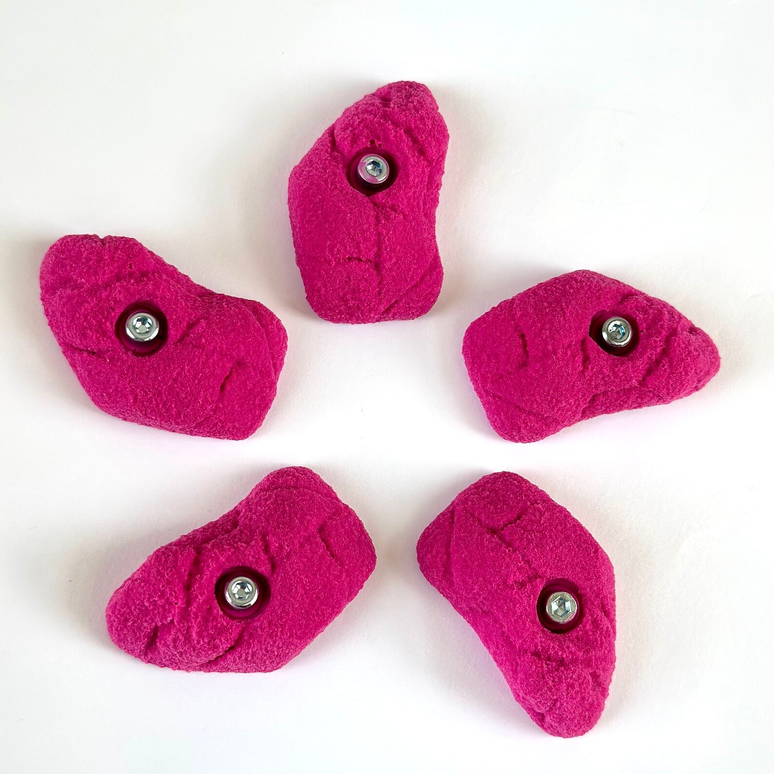 Fuchsia Climbing Holds for Fridge and Magnetic Board, Perfect Gift for ...