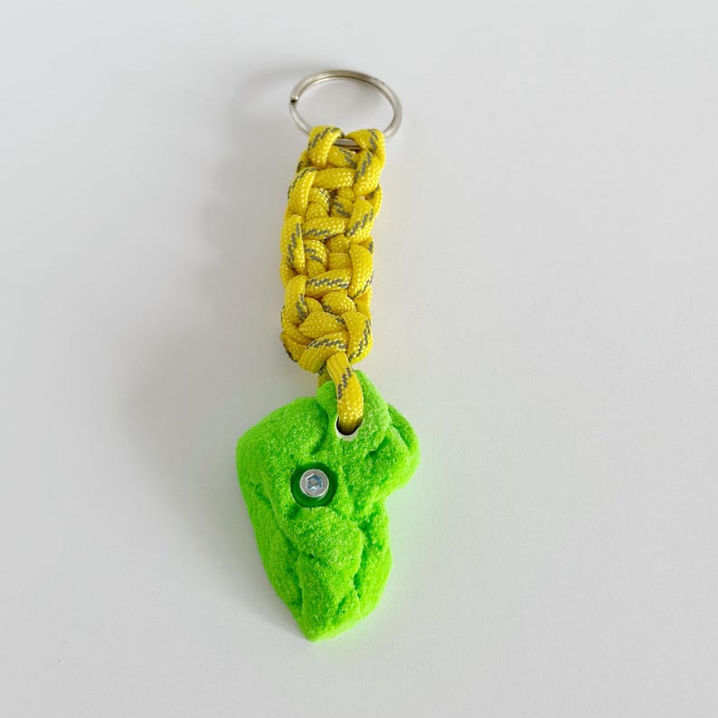 Climbing Keychain, Gift for Climber, Boulder, Rock Climber, Hiking ...