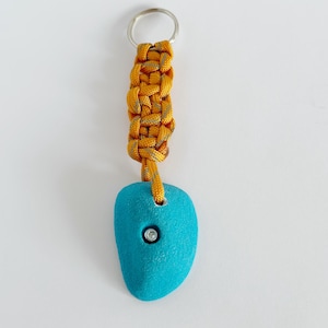 Climbing Keychain, Gift for Climber, Boulder, Rock Climber, Hiking ...