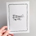 Airplane Printable Card, Vintage Plane Illustration, Greeting Card, 5 X ...