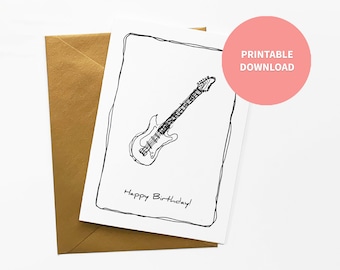 Rock Birthday Card - Etsy
