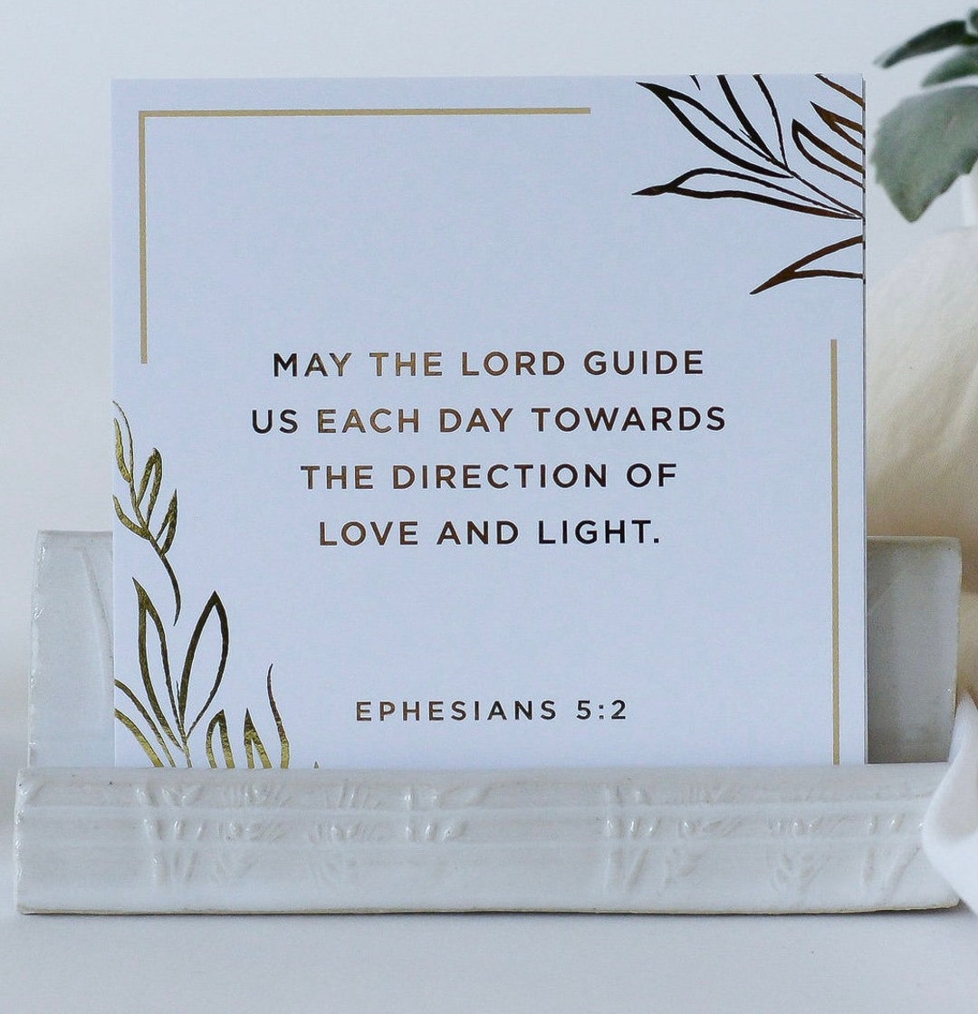 Gold Foil | Scripture Cards | Devotional Cards | Housewarming | Bible ...