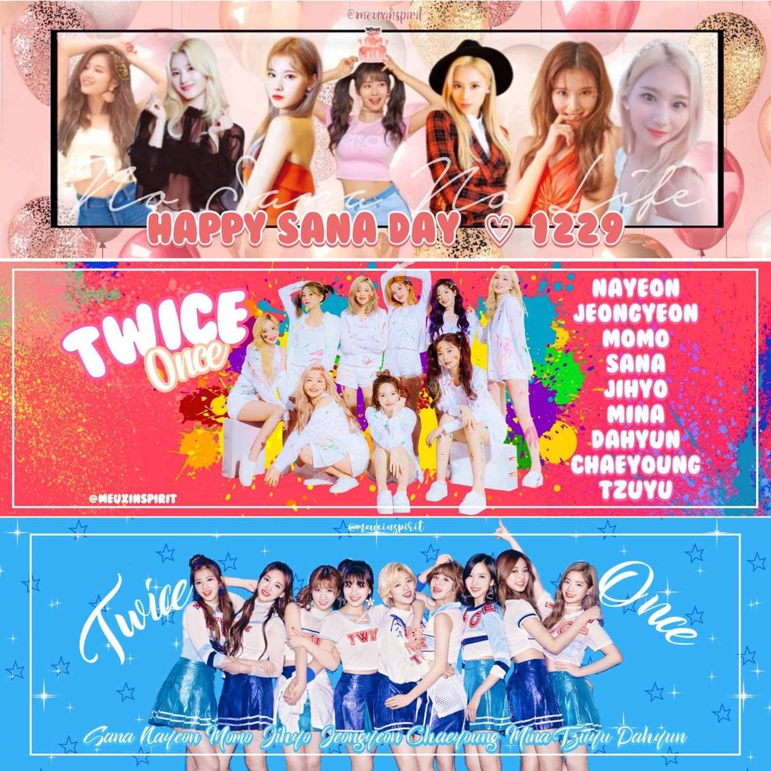 KPOP Hand Banners (twice, Sana Day, Infinite, F(x) & Shinee) - Etsy