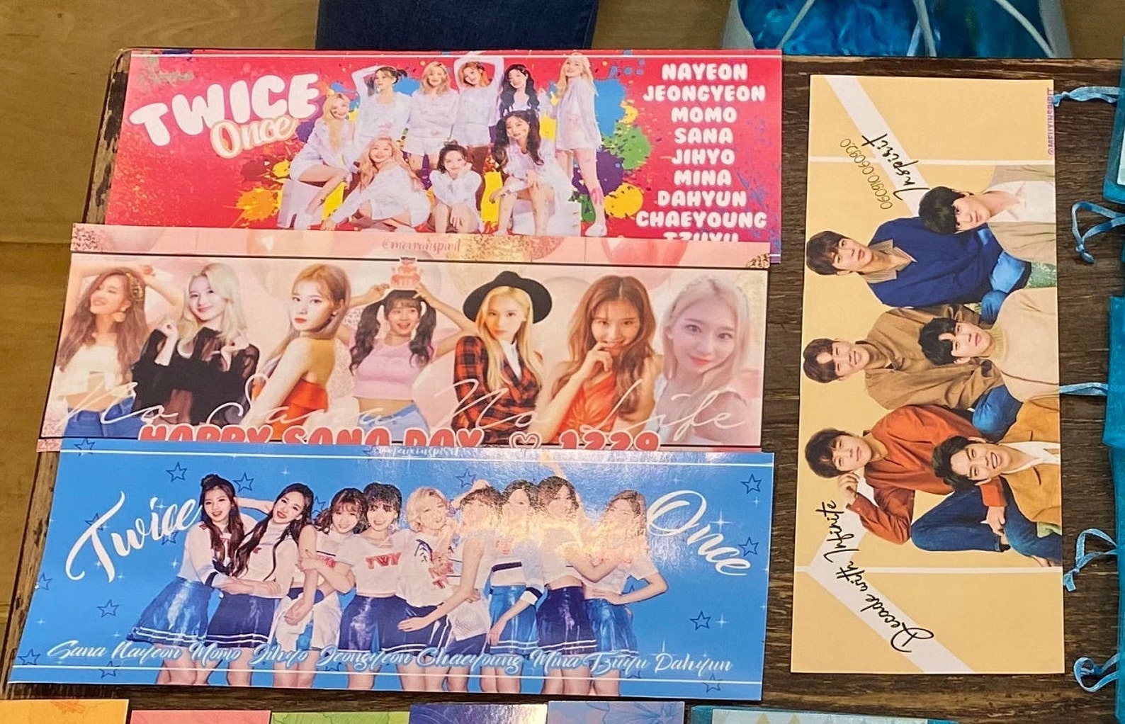 KPOP Hand Banners (twice, Sana Day, Infinite, F(x) & Shinee) - Etsy