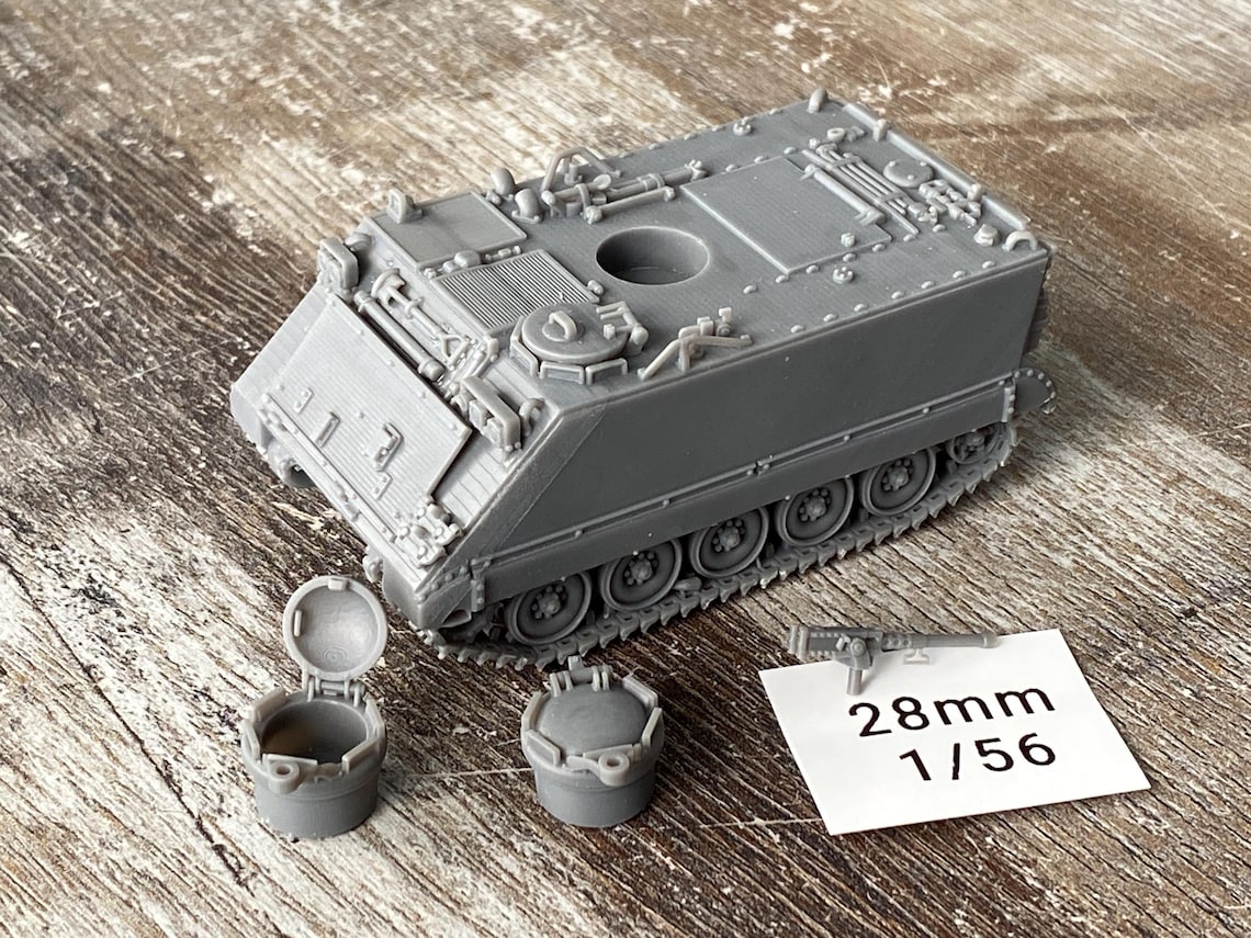 M113A2 - 3D Resin Printed Modern Wargaming Vehicles - Miniatures for ...