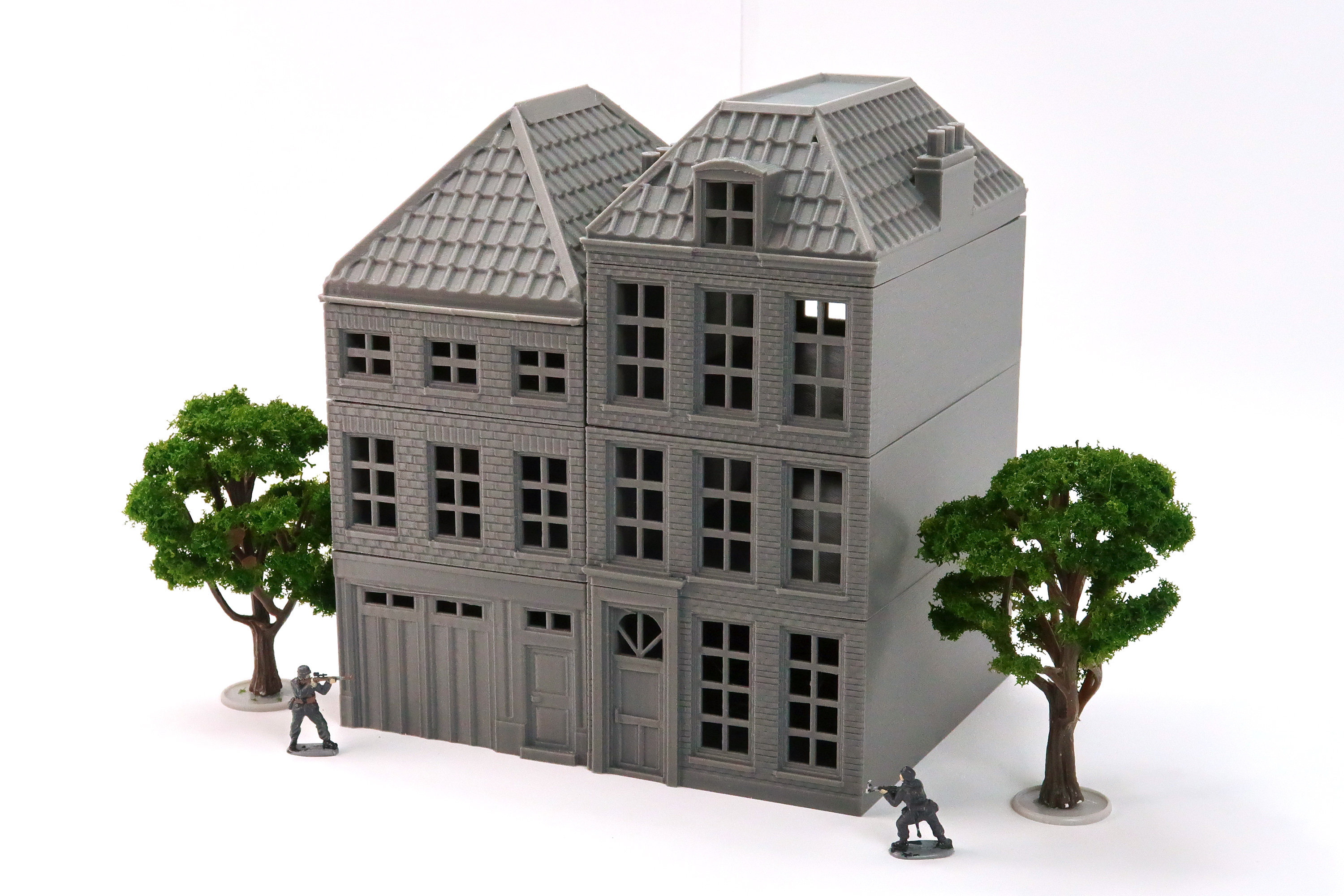 Arnhem Building Set: 3D Printed Wargaming Terrain - Bolt Action Scale ...