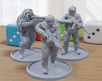 28mm Modern Apex Group Elite Operatives Set - Etsy