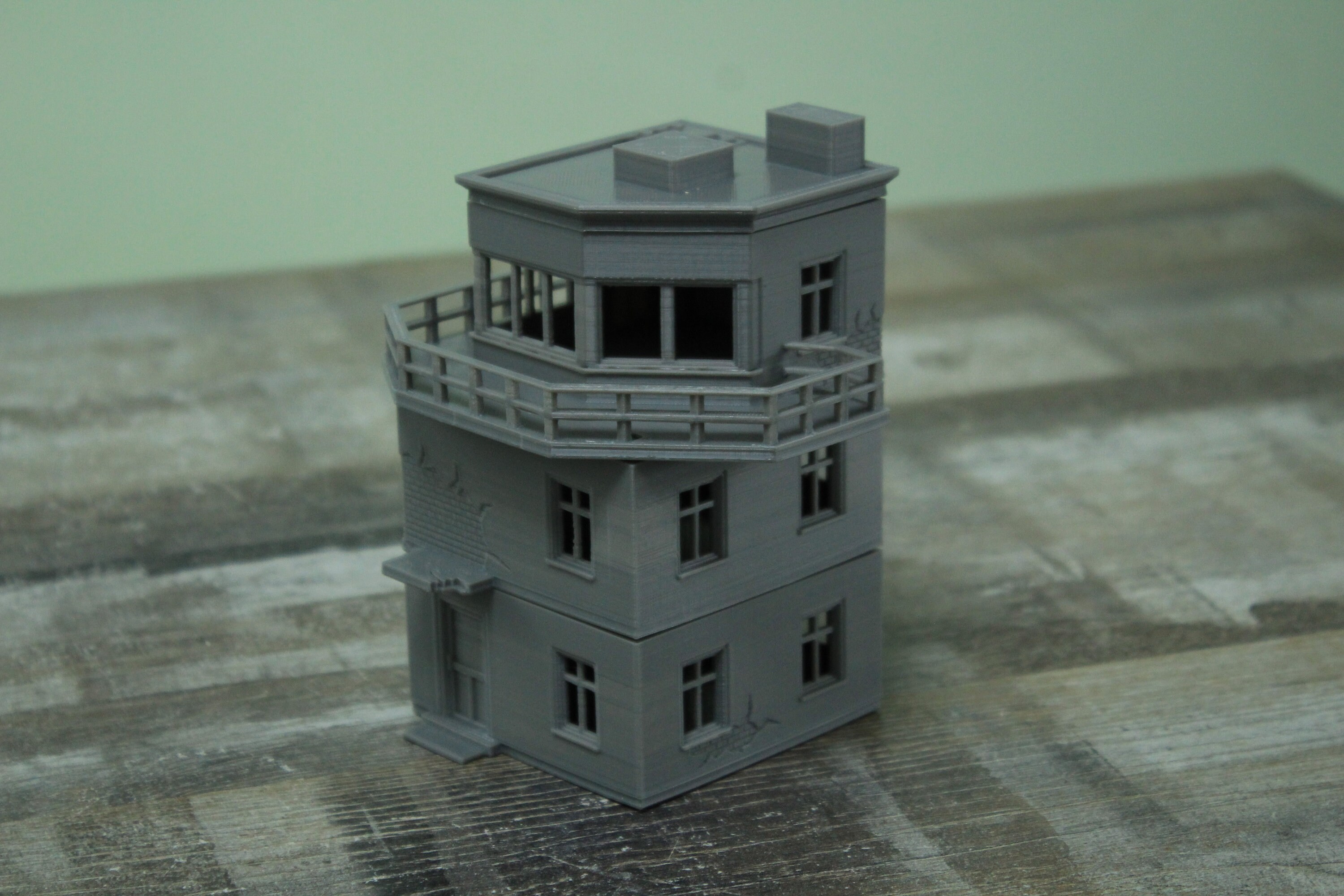 Airfield Control Tower 3D Printed Miniature Wargaming - Etsy UK