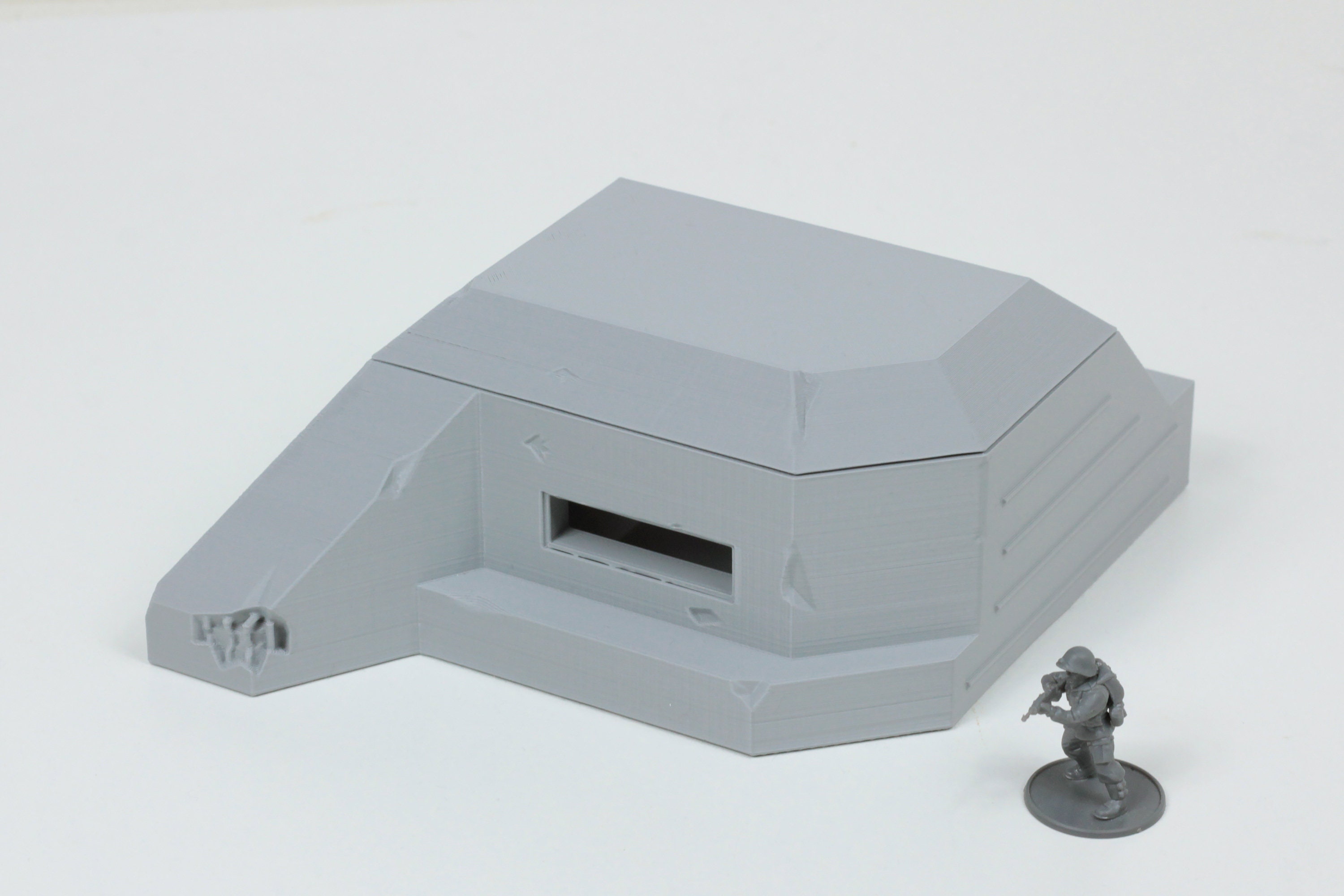 German Bunkers Set (7 Bunkers) Set No2 - Tabletop Wargaming WW2 Terrain ...