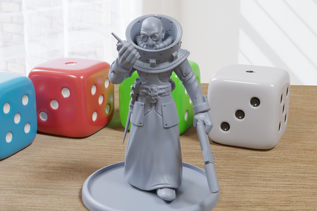 Silent Spectre Look Out - 3D Printed Proxy Minifigure for Sci-fi ...